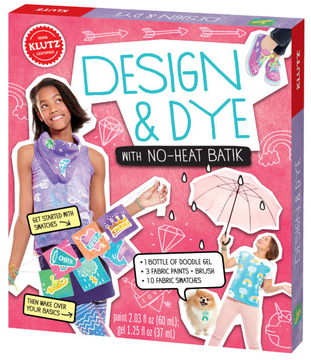 Klutz: Design & Dye With No-Heat Batik – Buybook
